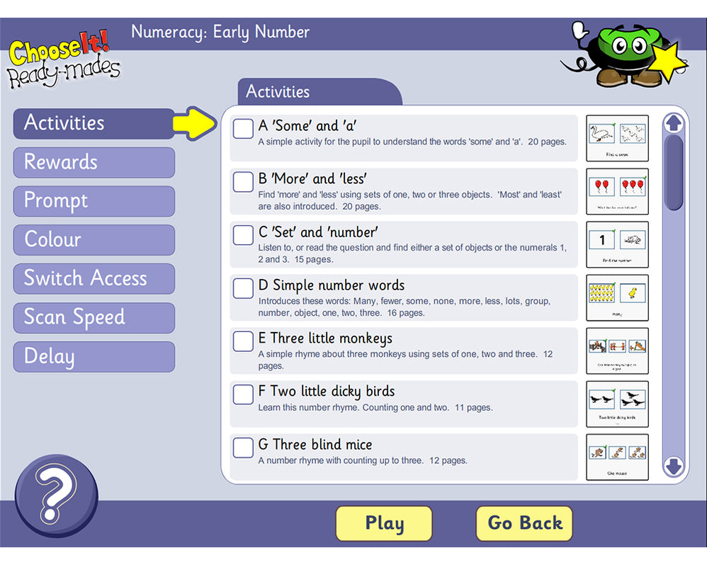 ChooseIt! Ready-mades Numeracy – All 8 Titles (Activation Code ...