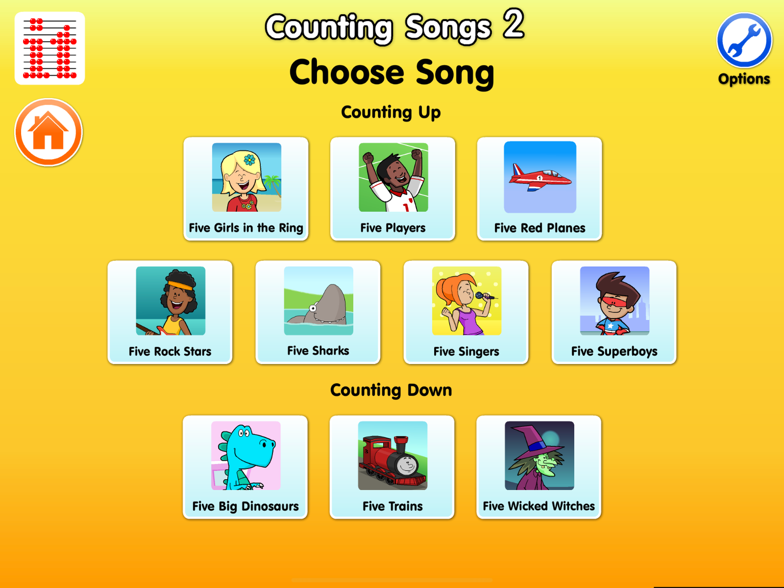 Counting Songs 2 iPad App - Inclusive Technology