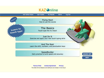 KAZ Typing Tutor - SEN/Dyslexia - Inclusive Technology