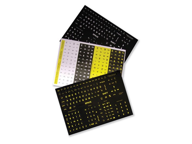 Keyboard Stickers Variety Pack - Inclusive Technology