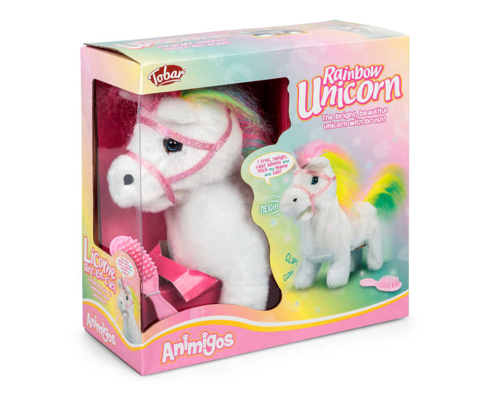 Switch Adapted Toy - Rainbow Unicorn - Inclusive Technology