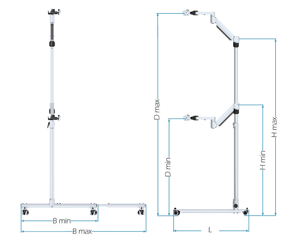 REHAdapt Floor Stand FS TeleFloat - Inclusive Technology