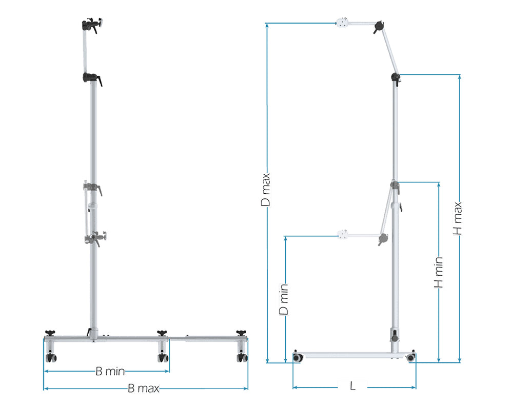 REHAdapt Floor Stand FS VarioLock QP - Inclusive Technology