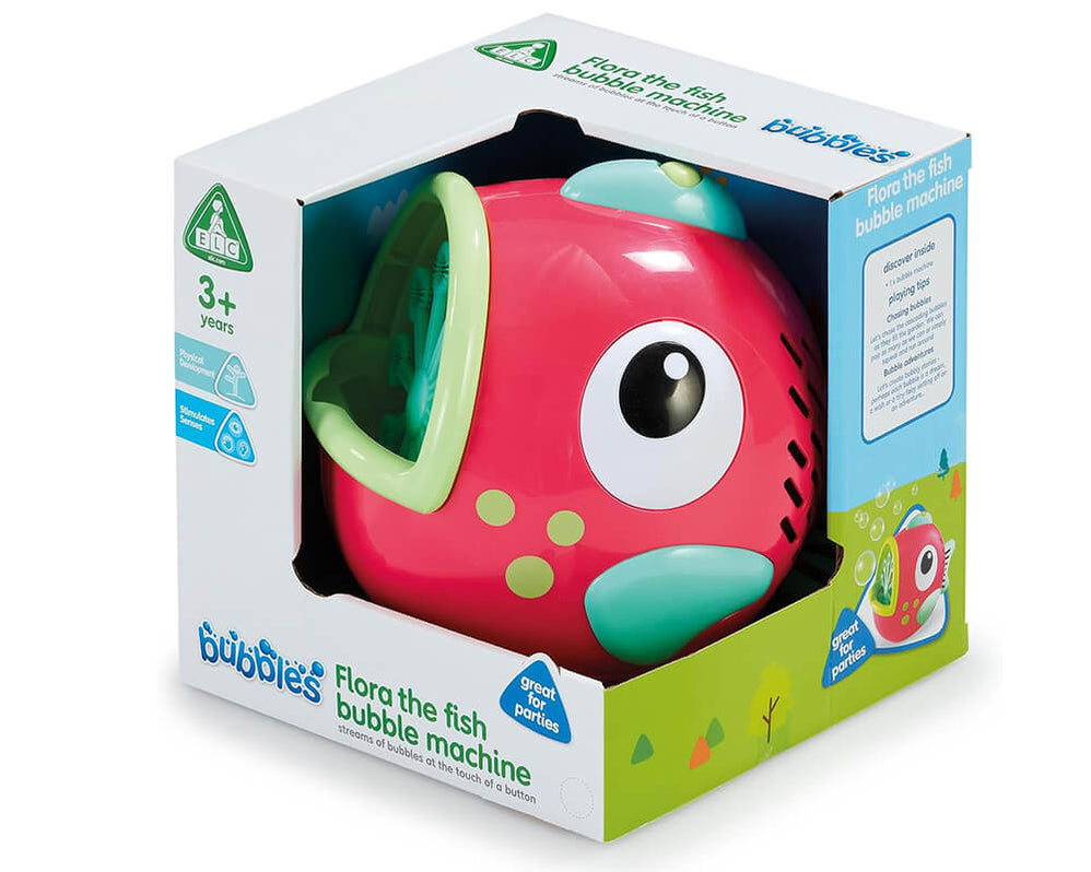 Switch Adapted Bubble Machine - Flora the Fish - Inclusive Technology