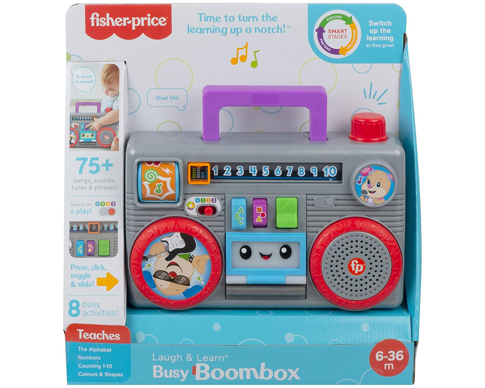 Switch Adapted Toy - Busy Boombox - Inclusive Technology
