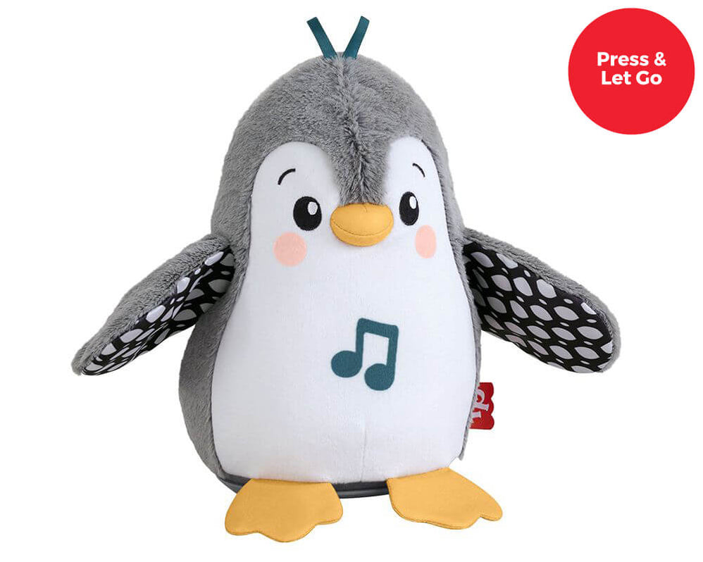 Switch Adapted Toy - Flap & Wobble Penguin - Inclusive Technology