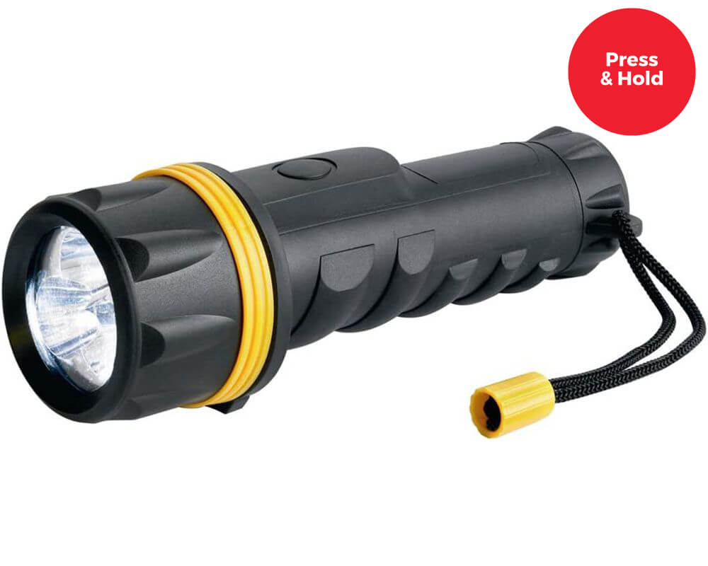 Switch Adapted - Robust LED Torch - Inclusive Technology