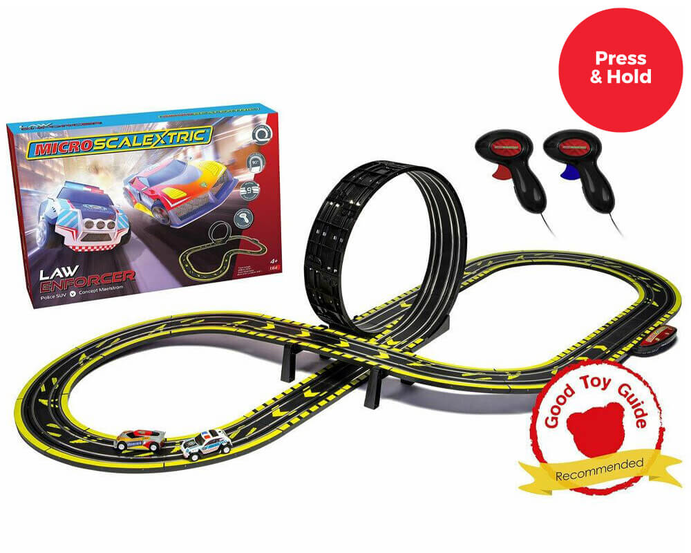 Switch Adapted Toy - Micro Scalextric Law Enforcer - Inclusive Technology